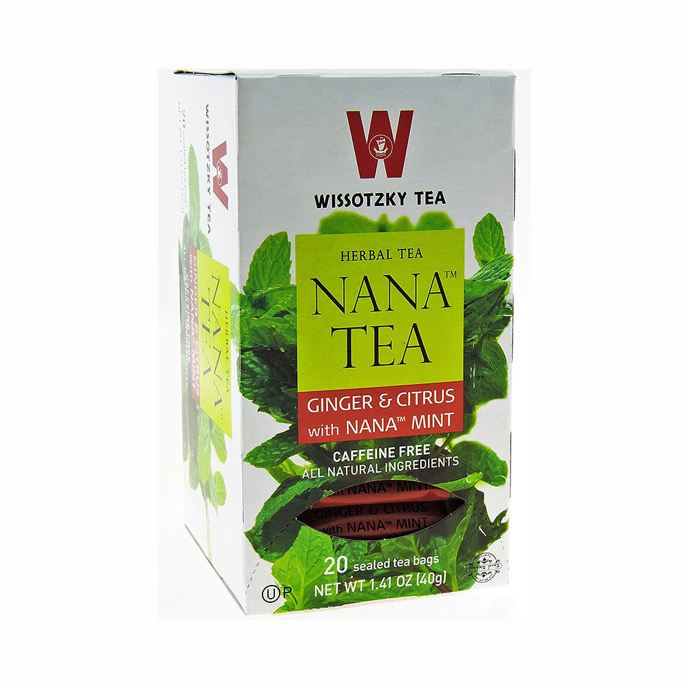 Wissotzky Ginger Citrus Nana Mint Tea 20 Bags – ISRAELI SUPERMARKET ONLINE