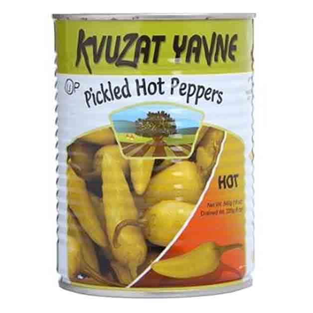 Kvuzat Yavne - Pickled Hot Peppers (Shipka) – ISRAELI SUPERMARKET ONLINE