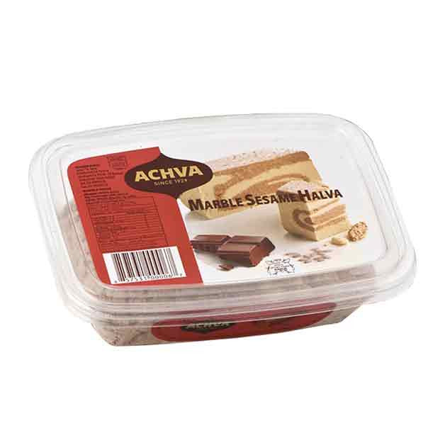Achva - Marble Sesame Halva(Vanilla & Chocolate Flavored). – ISRAELI ...